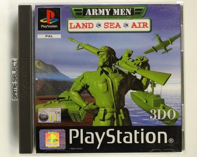 Army Men Land,Sea,Air sony playstation 1 2 3 PS1 PS2 PS3 Pal - Complete ...