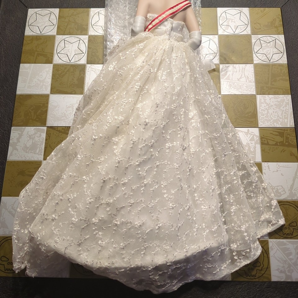 Franklin Mint-PRINCESS GRACE Heirloom Portrait Porcelain Doll W Stand ...