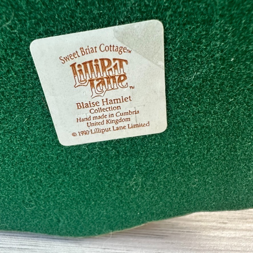 Lilliput Lane Sweet Briar Cottage Blaise Hamlet Handmade Ornament 1990 ...