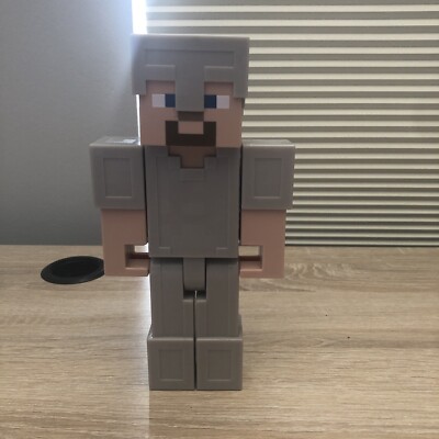 Minecraft Papercraft Steve With Iron Armor