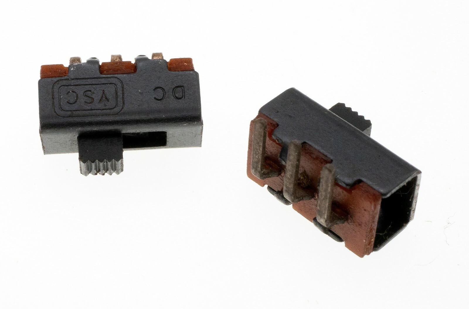 100 Pcs, YSC 2 Position 3Pins SPDT Right Angle Panel Mount Slide Switch ...