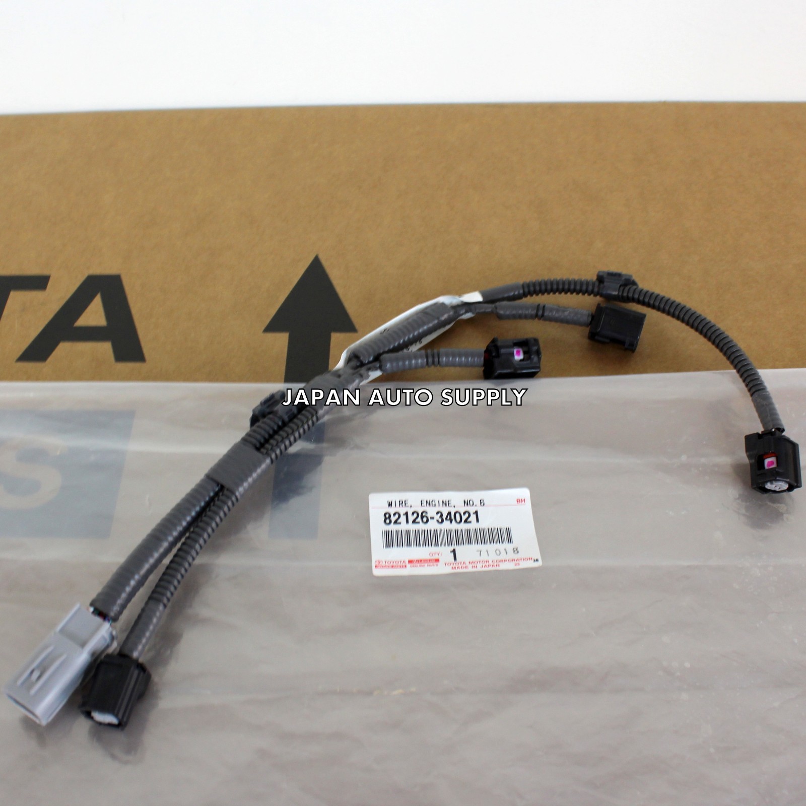 OEM GENUINE TOYOTA GX460 LX570 TUDNRA FUEL INJECTOR CONNECTOR WIRE ...