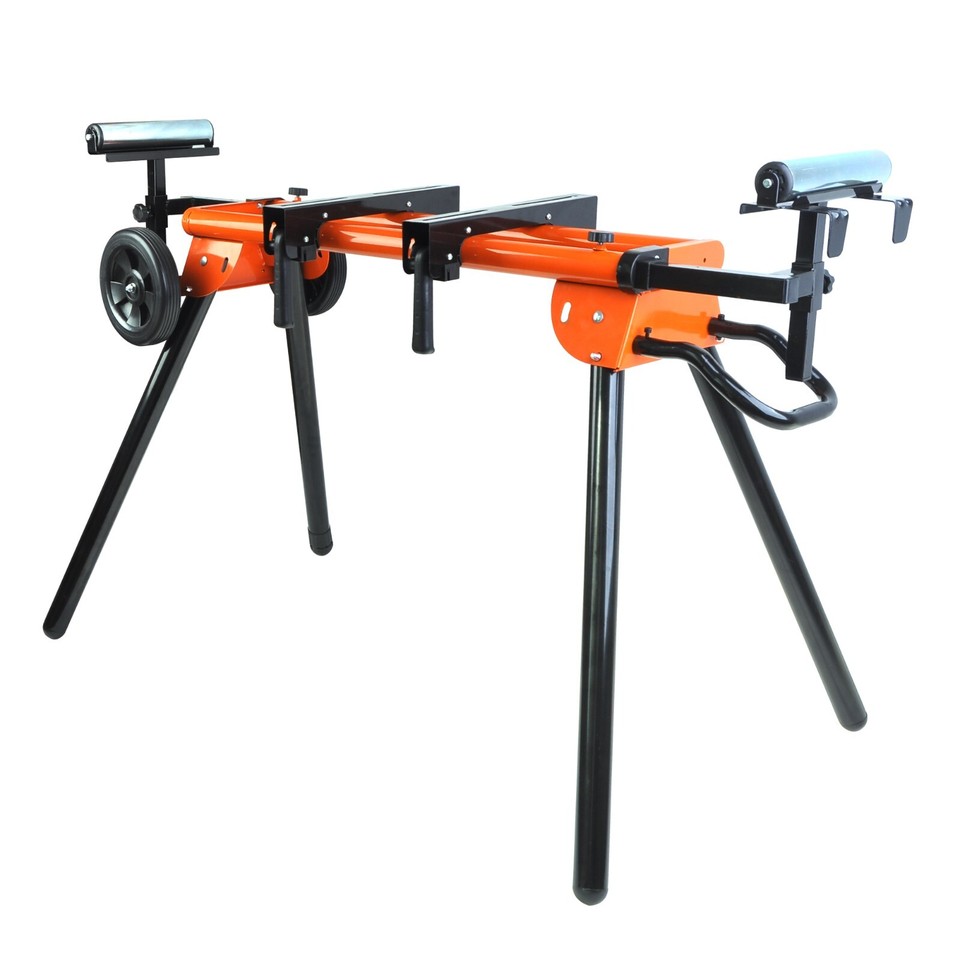 Miter Saw Workshop Stand Stainless Steel Portable Work Stand with ...