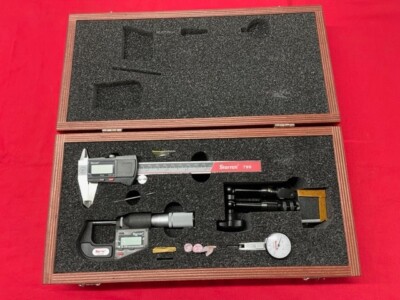 Starrett S9720 Precision Electronic / Mechanical Measuring Tool Set IN ...