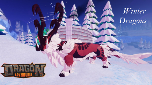 Roblox - |Dragon Adventures| Winter Dragons | eBay