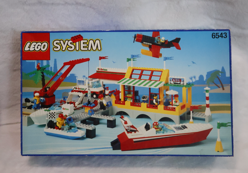 Lego 6543 Sail 'n' Fly Marina Town Vintage Set-New Sealed-1994-Toy-Rare ...