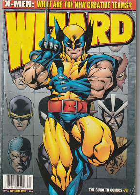 Wizard Magazine #73 Wolverine X-Men Spawn Movie Film Mike Carlin Sin ...
