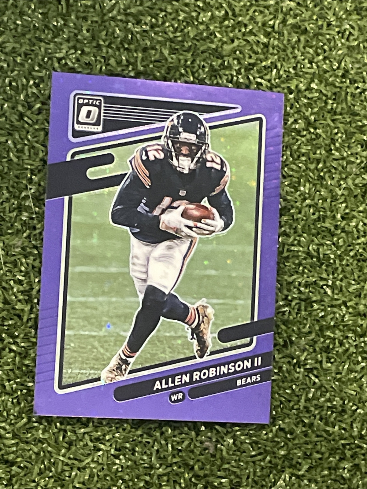 2021 NFL Optic FOTL Allen Robinson II Purple Scope Prizm #/15!! Chicago ...