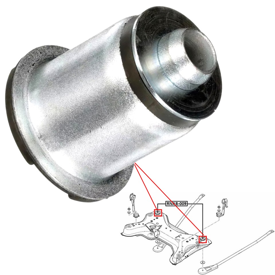 Silentbloc Support Axle for Renault Trafic II III DCI 544015795R ...
