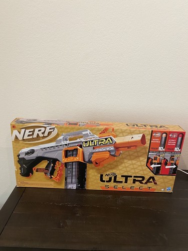 NERF Ultra Select Fully Motorized Blaster with Clips and Darts Brand ...