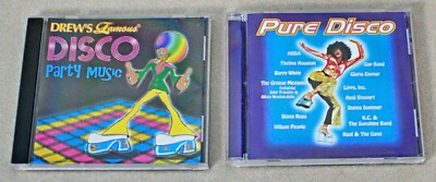 Drew's Famous Disco Party Music CD AND Pure Disco CD | eBay