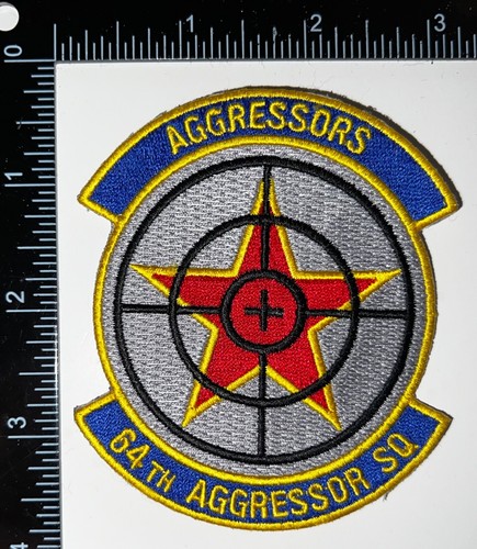 USAF 64th Fighter Squadron Aggressors Patch | eBay