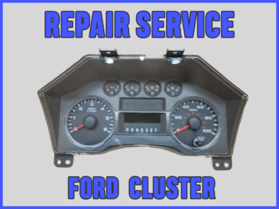 FORD F250 F350 F450 F550 2008-2010 INSTRUMENT CLUSTER REPAIR SERVICE | eBay