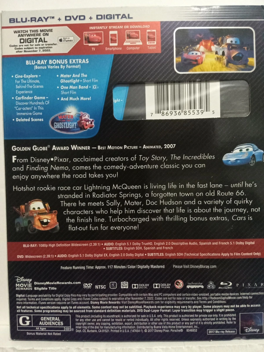Cars 2022 Bluray