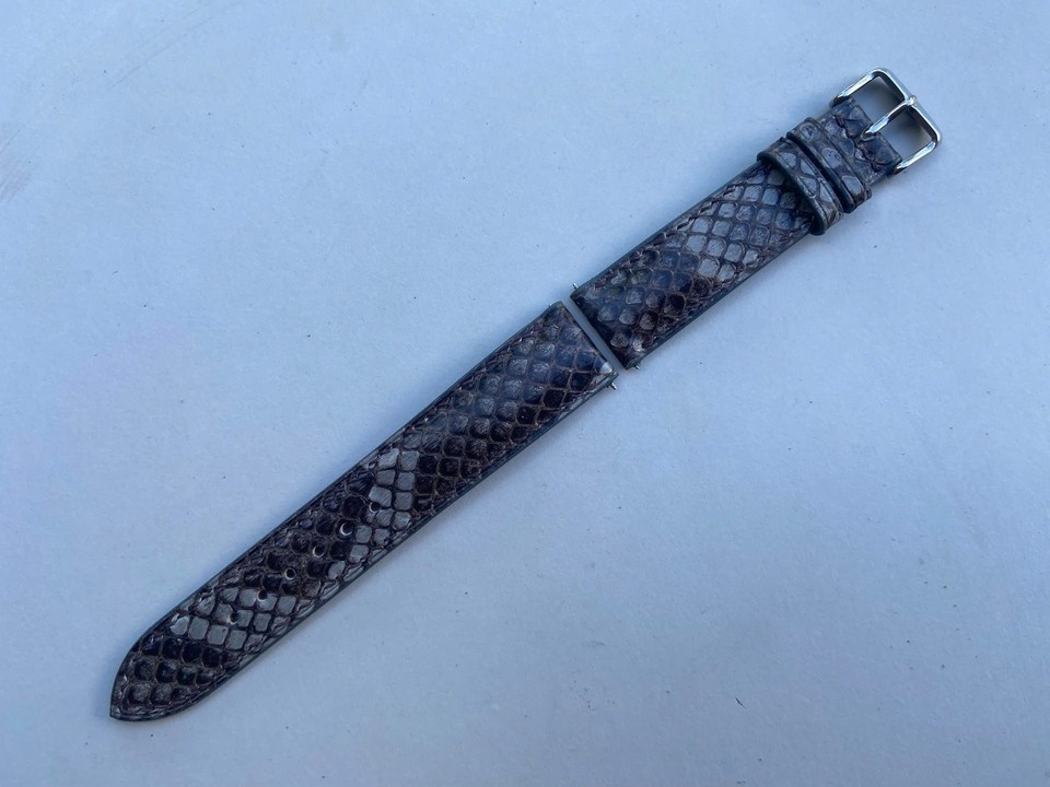 26mm 24 23 22 21 20 19 18 17 16 14 red gray black Leather Watch Strap ...