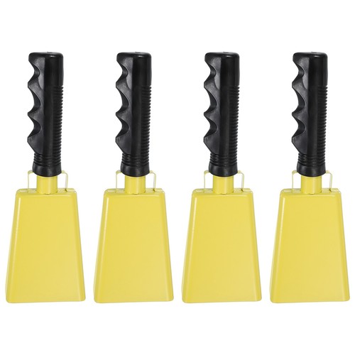 9inch Cow Bells for Football Games, 4pcs Cowbells for Sporting Events ...