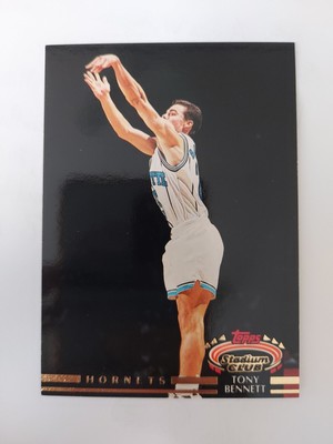 1992-93 Topps Stadium Club NBA #238 Tony Bennett Charlotte Hornets | eBay