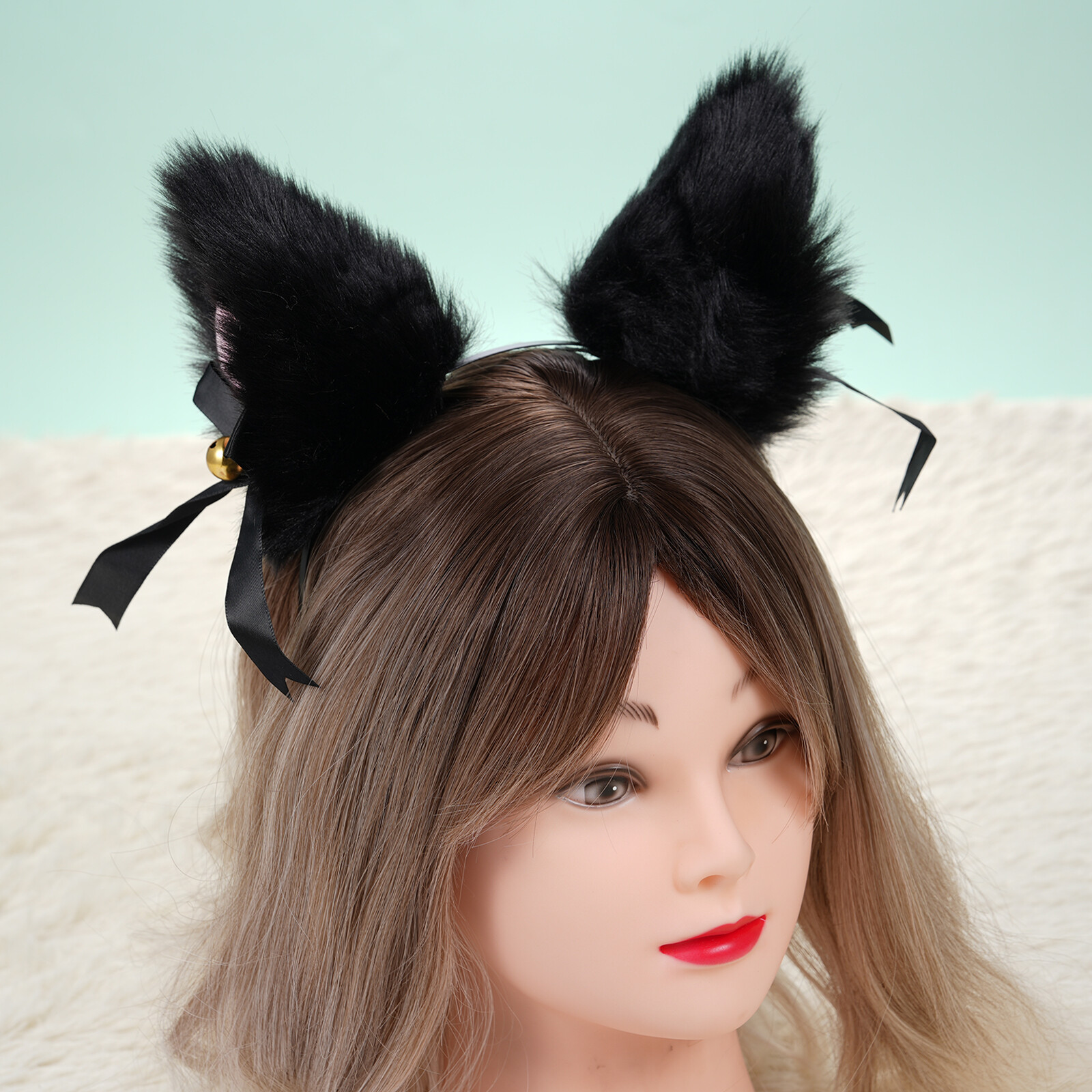 Plush Fox Ear Hair Clip Headband Hair Accessory Cute Furry Fox Ear ...