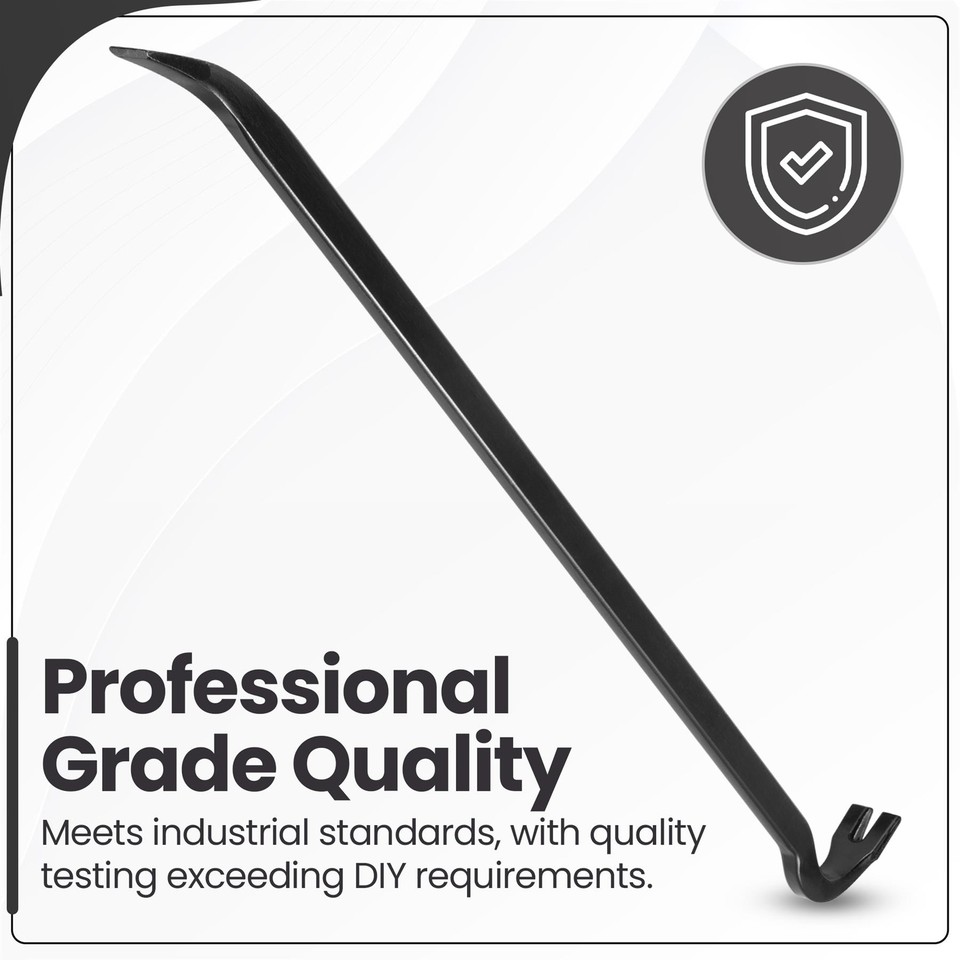 36" Wrecking Crow Bar Steel Crowbar Nail Board Puller Lever Pry Pull ...