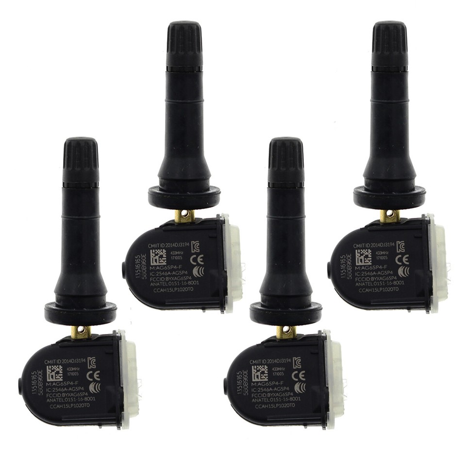 4pcs Tire Pressure Sensors TPMS 433Mhz for 2018-2019 Buick Enclave ...
