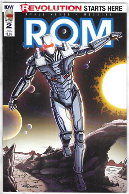 Rom Comic 2 First Print Subscription Bob Layton Cover 2016 Cristos Gage ...