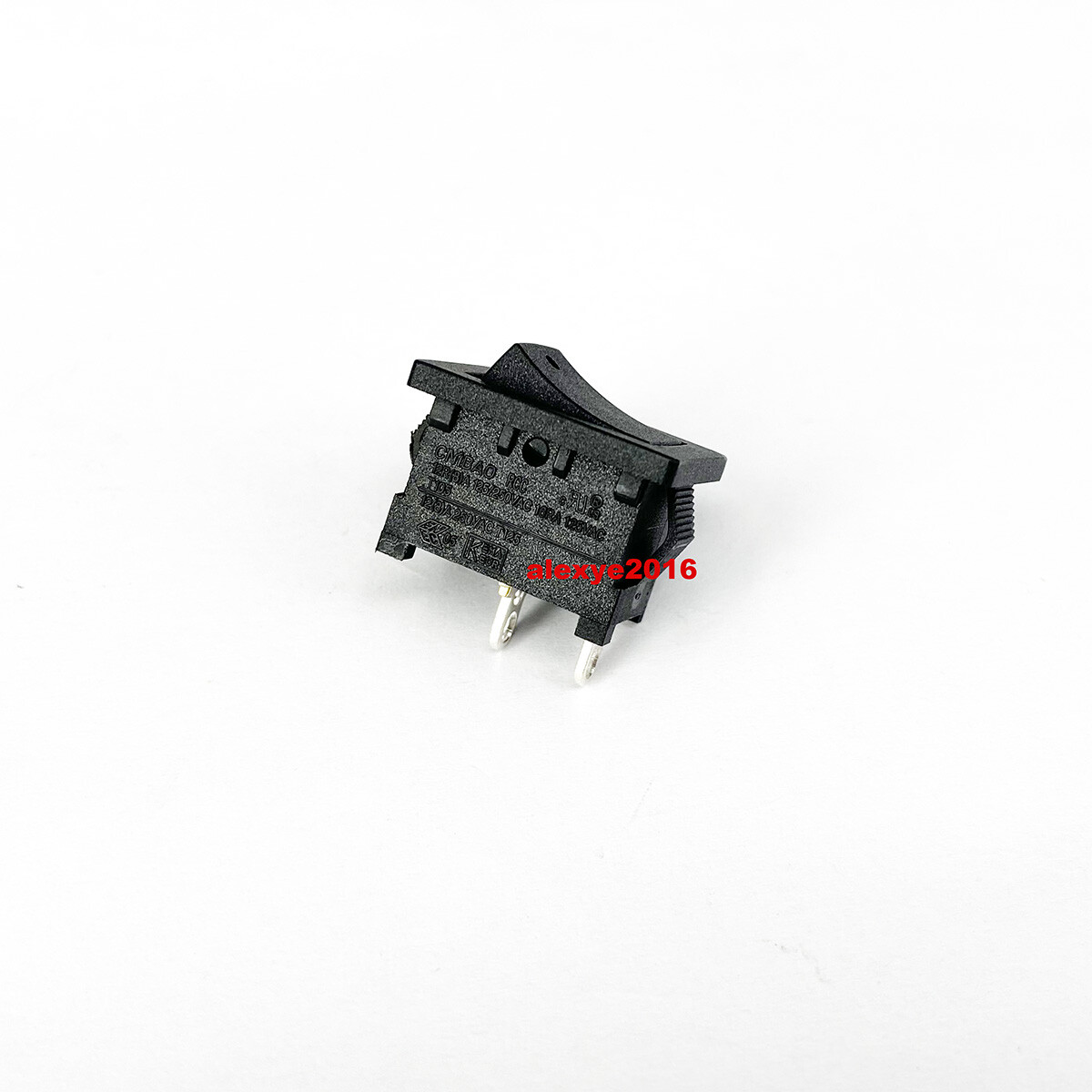 CNiBAO RCC Switch 2 Pin ON-OFF Maintained 2 Positions Black | eBay