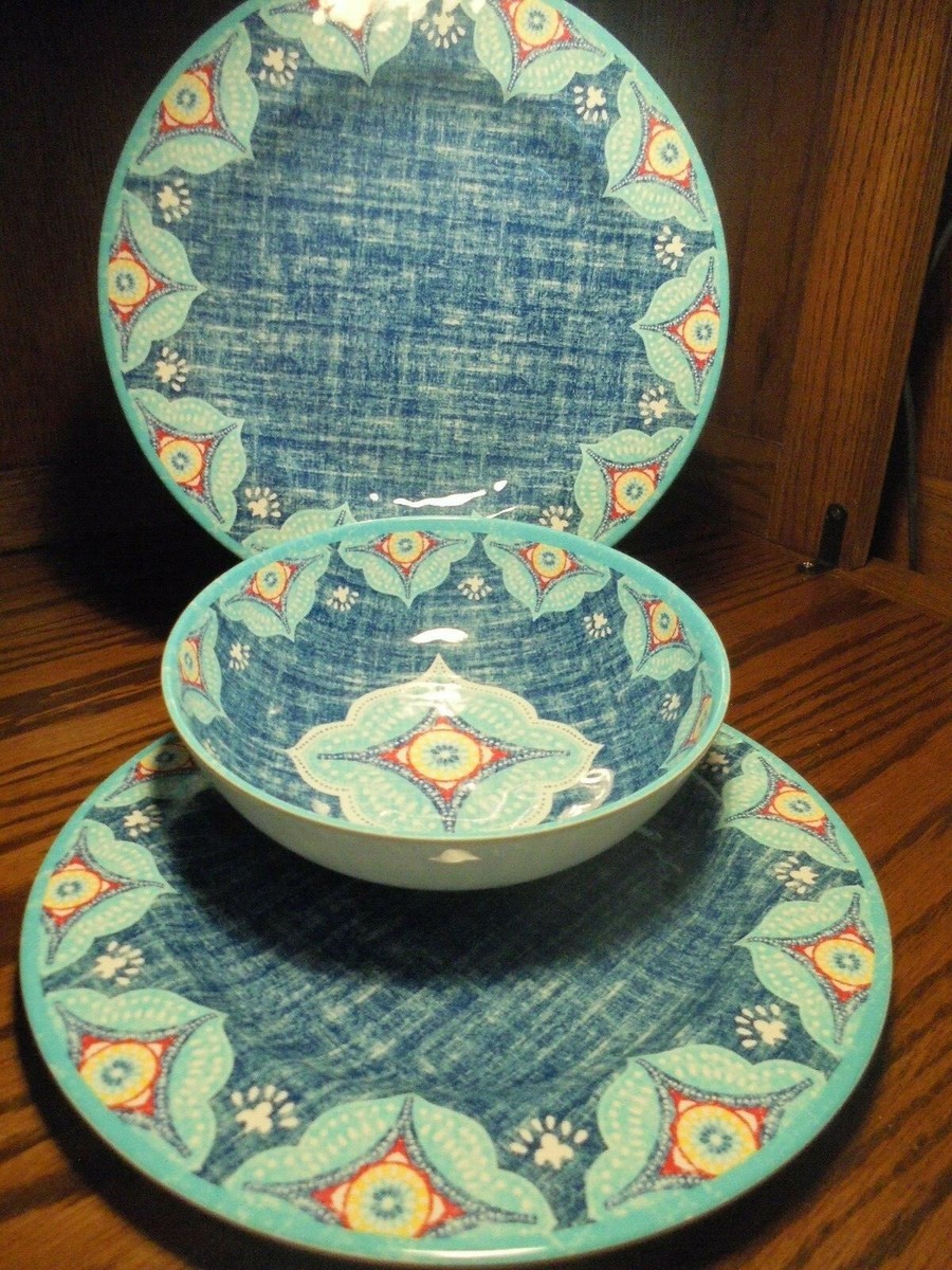 Better Homes Dinnerware Melamine Osborne 9 Piece Dinnerware Bowl Set,