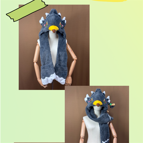 Legend Zelda Revali Scarf Plush Hat Winter Unisex Gift | eBay UK