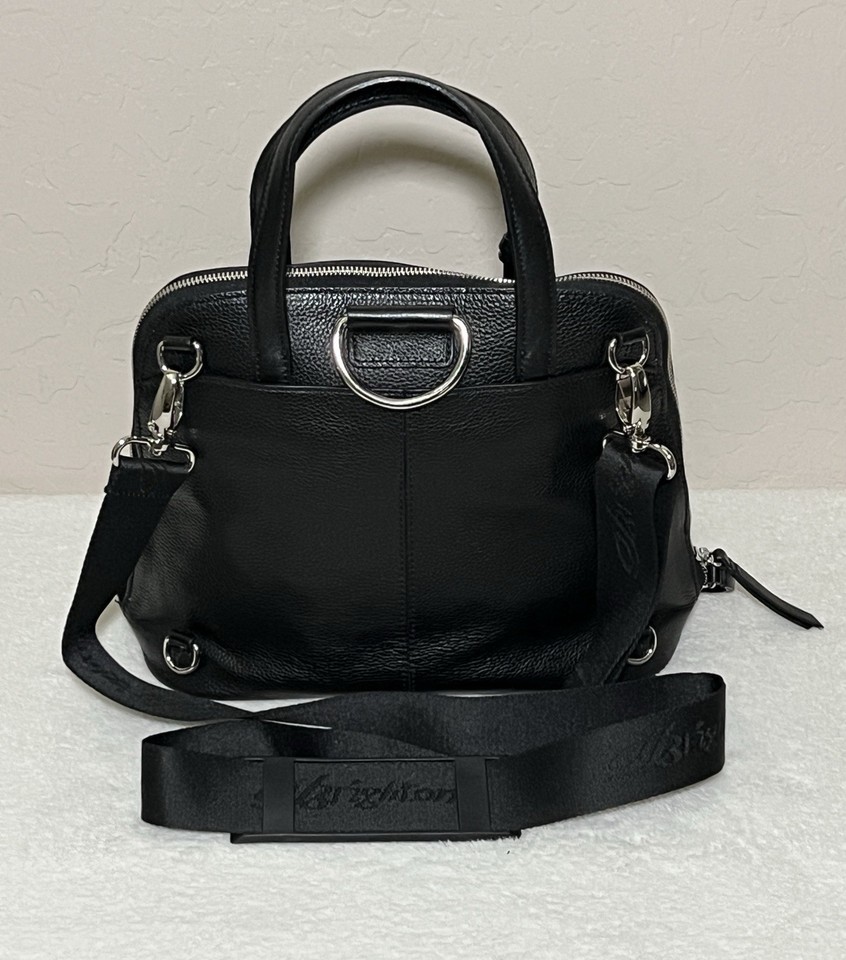 Brighton Pretty Tough Miles Convertible Backpack Black Leather Medium ...