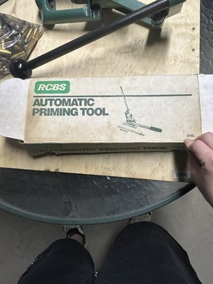 RCBS Universal Automatic Bench Priming Tool for Large & Small Primers ...