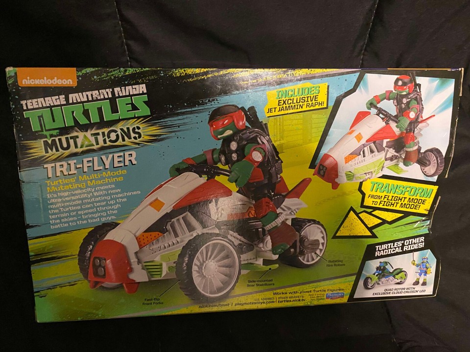 New! Teenage Mutant Ninja Turtles 2014 Mutations Tri-Flyer w/Jet Jammin ...
