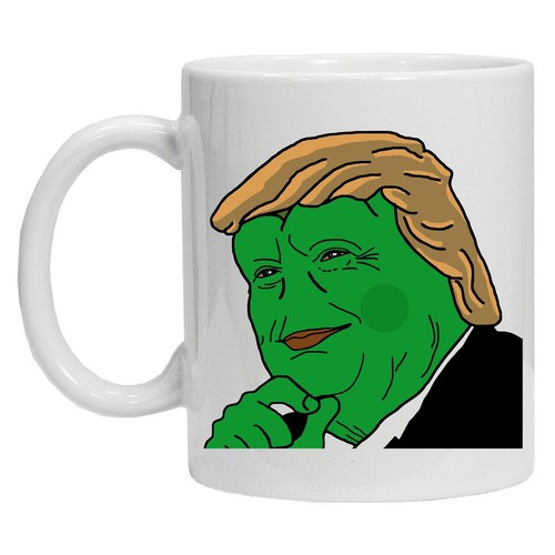 Pepe Rare Sad Frog Trump Meme Tumblr Reddit Tea Coffee Tea Mug 10 oz ...