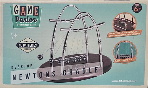 Newton Cradle Steel Balance Ball Desktop Decoration Rotating Perpetual ...