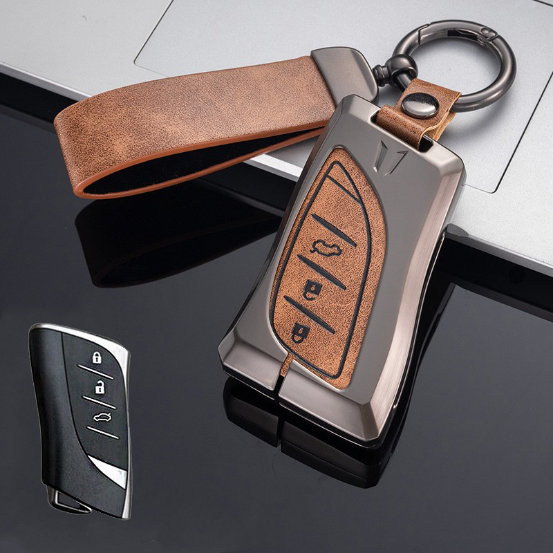 Zinc Alloy Car Key Fob Case Cover For Lexus LC500 LS500 UX250 UX200 ...