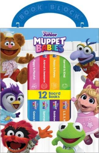 Disney Junior - Muppet Babies My First Library Board Book Block 12-Book ...
