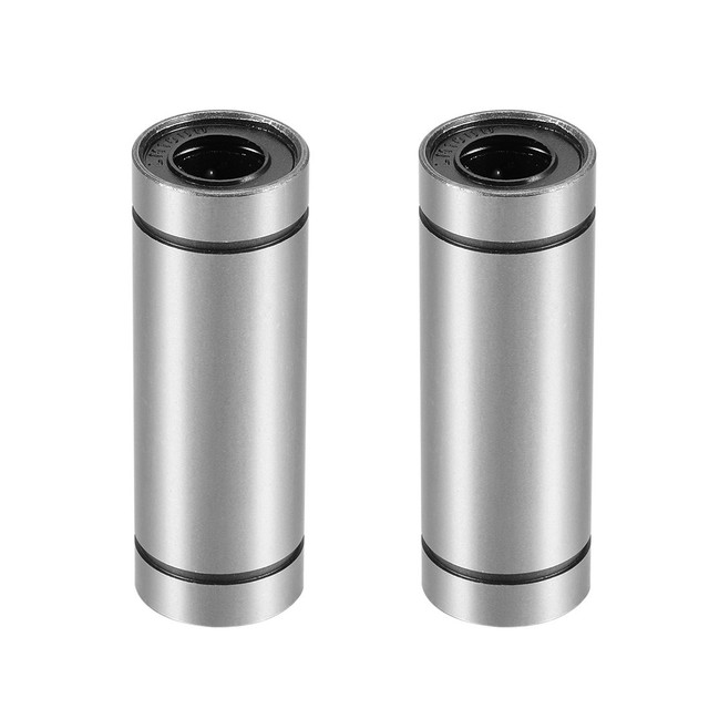 LM10LUU Linear Ball Bearings 10mm Bore Dia 19mm OD 55mm Length 2Pcs for ...