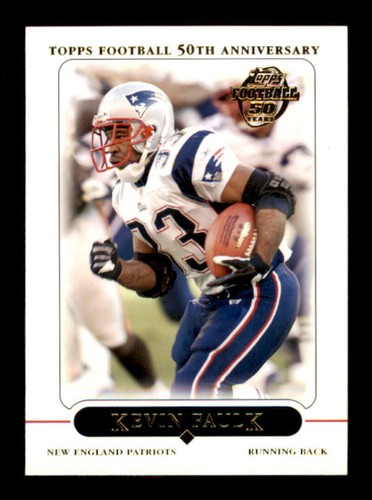 2005 Topps #120 Kevin Faulk NM/NM+ Patriots 242028 | eBay