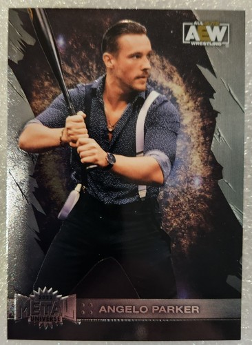 #51 ANGELO PARKER 2022 SkyBox AEW Metal Universe | eBay