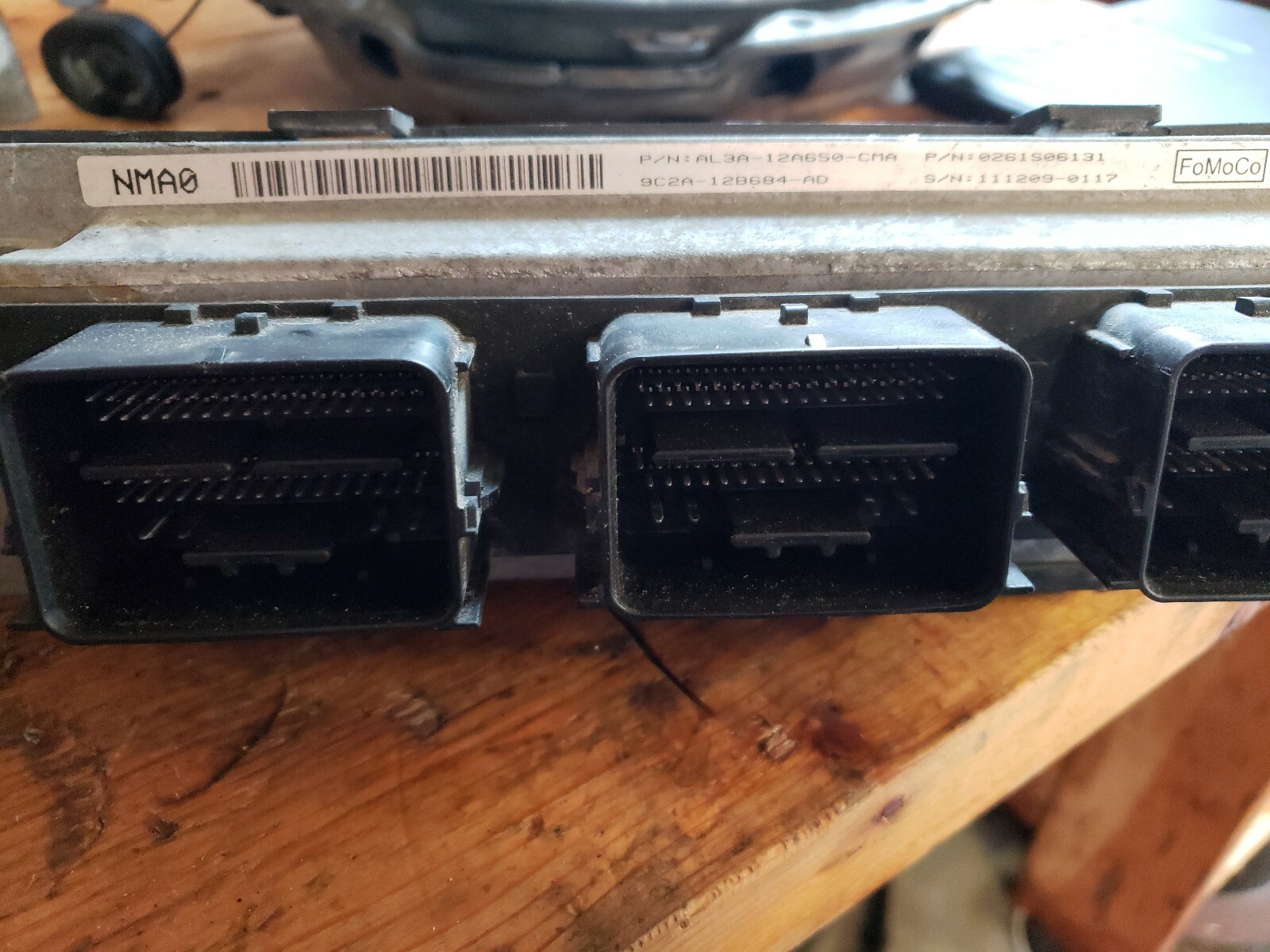 GENUINE FORD OEM ECM PCM ECU Engine Control Module Computer S66FF AL3A ...