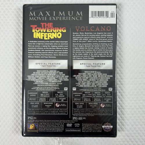 The Towering Inferno / Volcano DVD New Sealed 24543410720| eBay