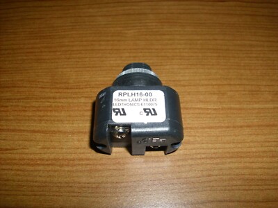 LEDTRONICS 16mm LED Pilot Light Lamp Holder RPLH16-00 | eBay