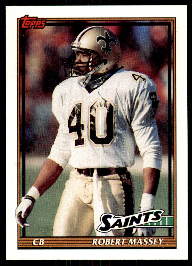 1991 Topps Robert Massey New Orleans Saints #314 | eBay