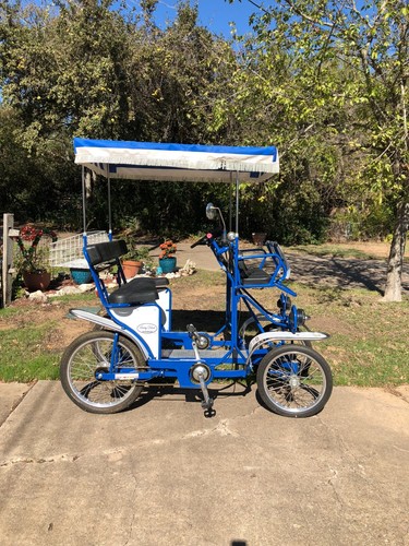 2 person Surrey Bike, quadracycle, 4 wheel bicycle, pedal car | eBay