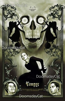 Vampyr 1932 Restored Alternative 11x17 Movie Poster Carl Theodor Dreyer ...