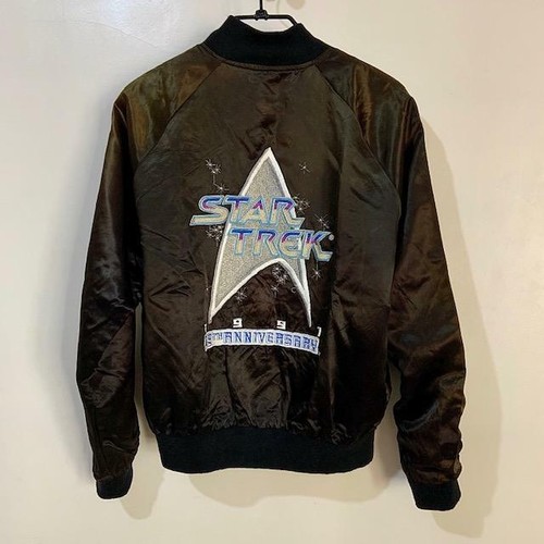 Vintage official STAR TREK 25th Anniversary by Paramount bomber jacket ...