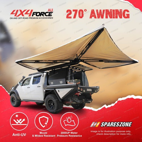 4X4FORCE 270 Degree Freestanding Awning for Universal Car Camping ...