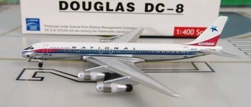 Aeroclassics ACN8008DE National Airlines DC-8-51 N8008D Diecast 1/400 ...