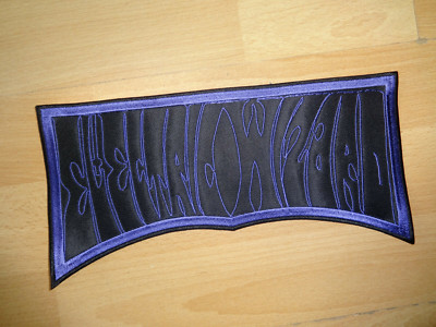 Doom Stoner Shape Backpatch Patch Back Patch Dopelord 666 | eBay