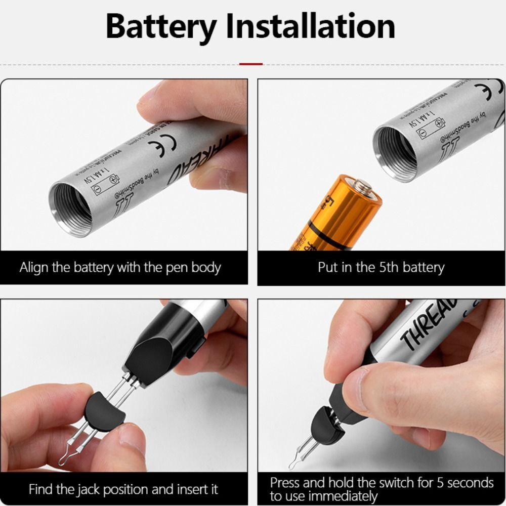 WaxCarving Pen Shaping Thread Burning Tool Thread Zapper Handheld ...