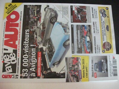 **ji revue La vie de l'auto n°1866 Historic Tour 2019 / Montlhéry ...